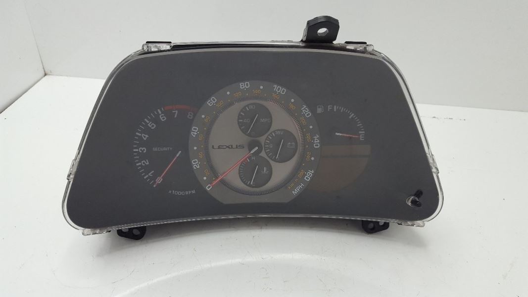 LEXUS LEXUS IS300 2001 (cluster), MPH Speedometer Head Cluster ...