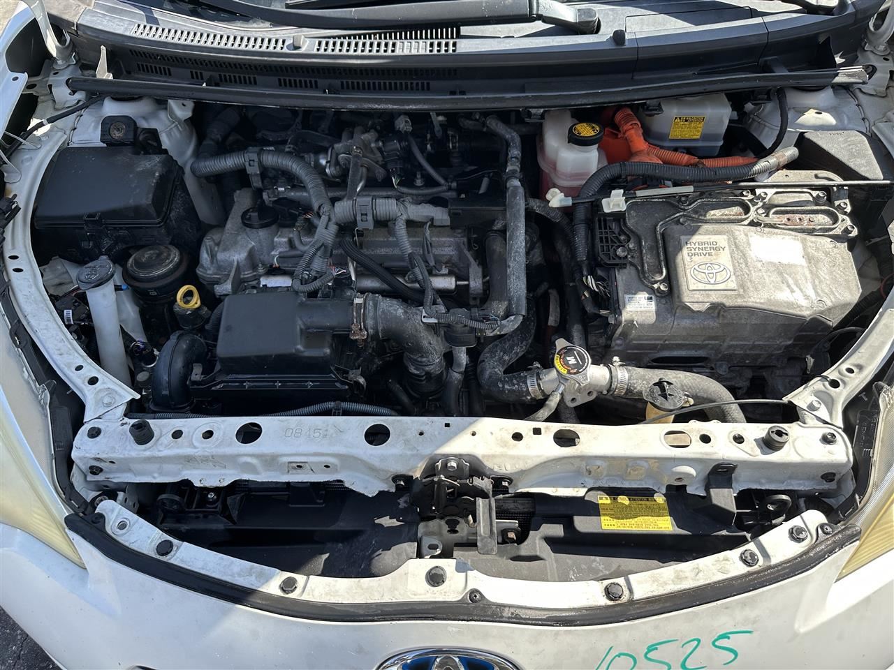 TOYOTA PRIUS 2016-2019 gasoline, 1.5L (1NZFXE engine), (Prius C, VIN B3 ...
