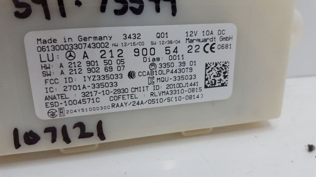 MERCEDES-BENZ MERCEDES SLK 2016 172 Type, Multifunction; SLK55, (trunk ...